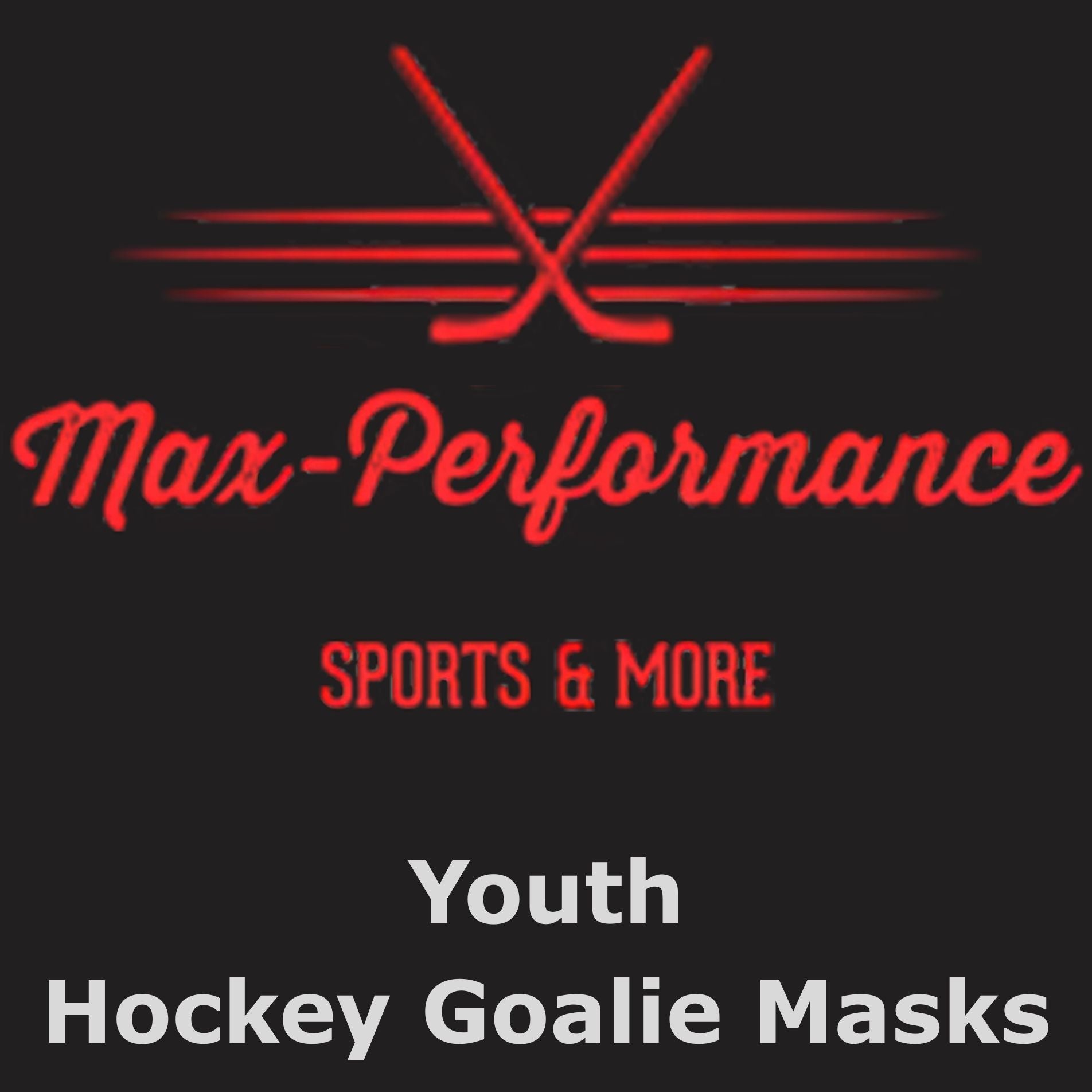 Youth Hockey Goalie Masks – Max Performance Sports