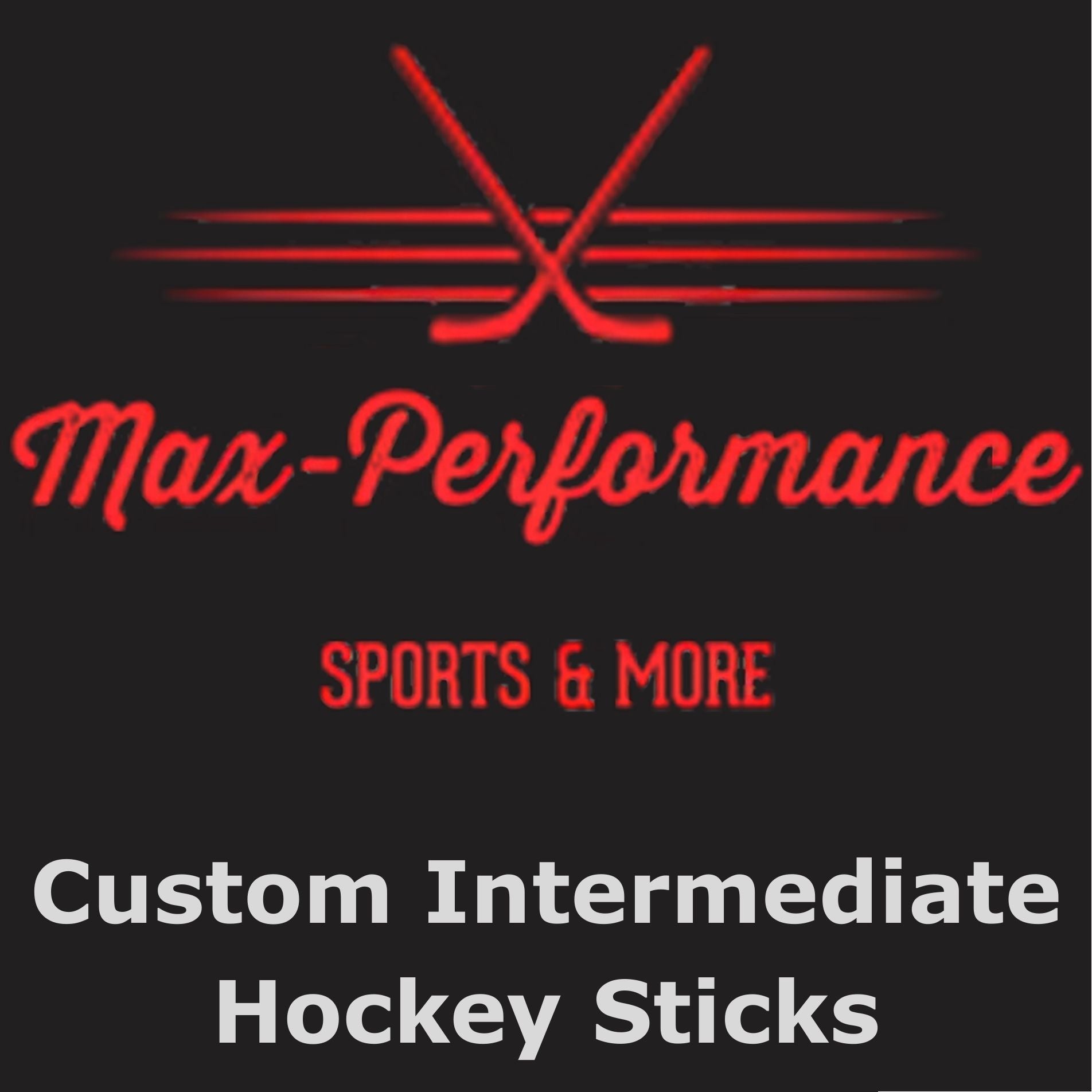 Custom Intermediate Hockey Sticks – Max Performance Sports