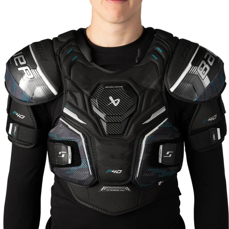 Bauer Supreme F40 Hockey Shoulder Pads - Junior (2026) – Max ...