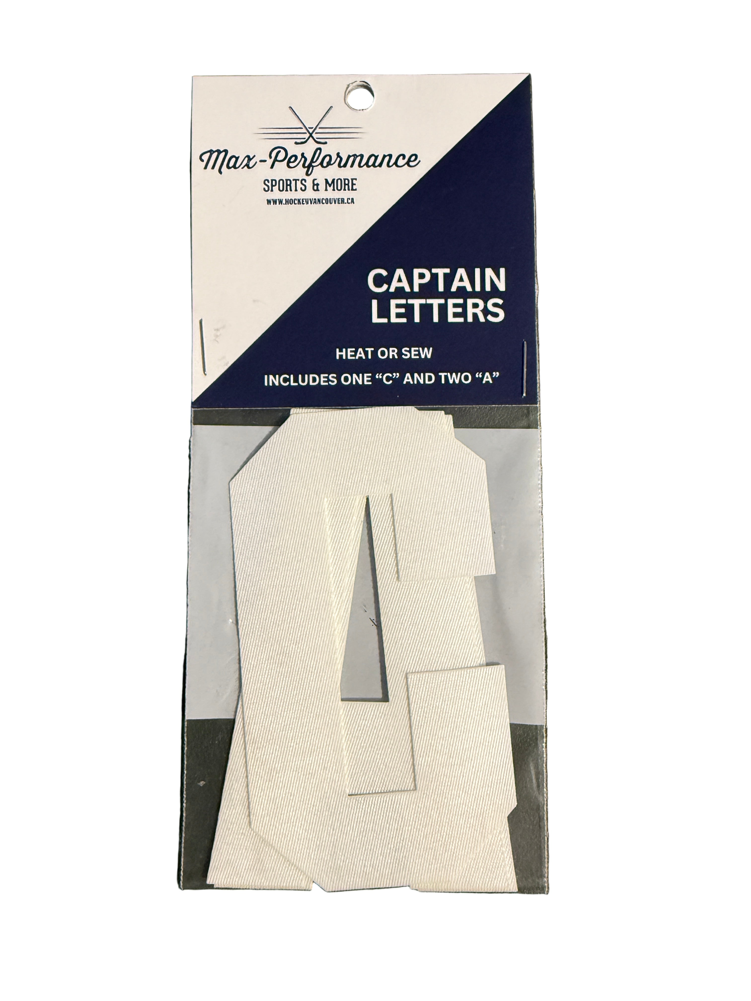 MPS Hockey Captain Letters – Max Performance Sports