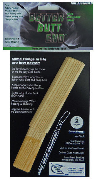 Better Butt End Hockey Stick Plug – Max Performance Sports