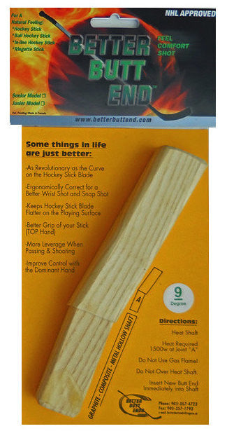 Better Butt End Hockey Stick Plug – Max Performance Sports